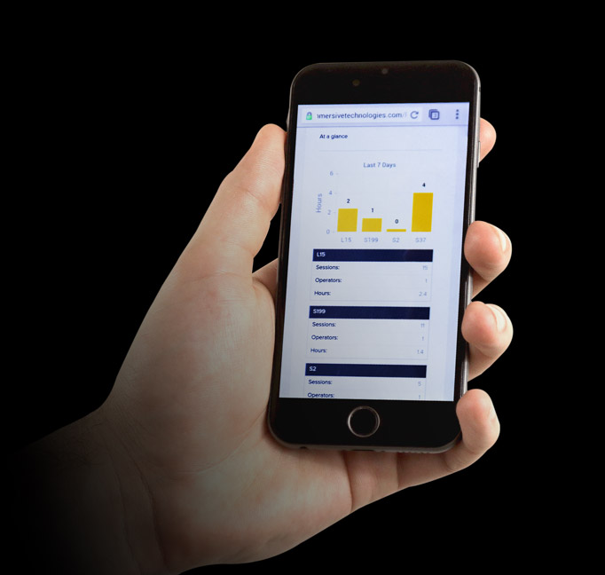Immersive Technologies - Simulators for Caterpillar machines