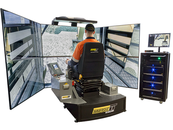 Immersive Technologies - Simulators for Caterpillar machines