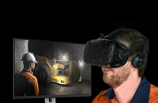 Immersive Technologies - Simulators for Caterpillar machines