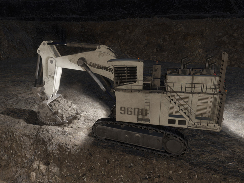 Immersive Technologies - Liebherr R9600 Diesel Excavator Training ...