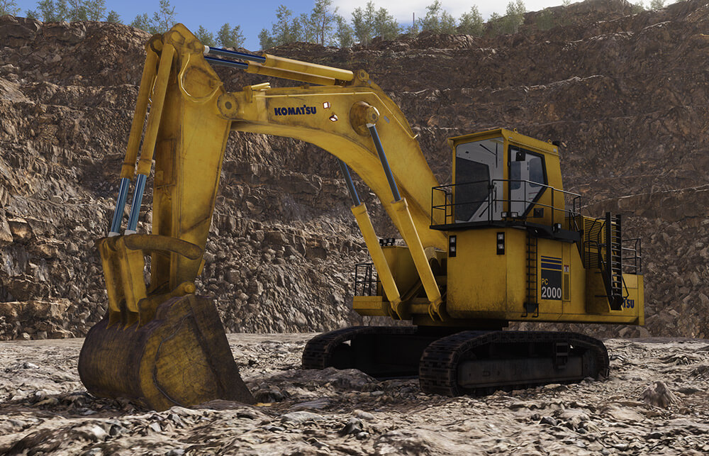 Immersive Technologies - Simulators for Komatsu Machines
